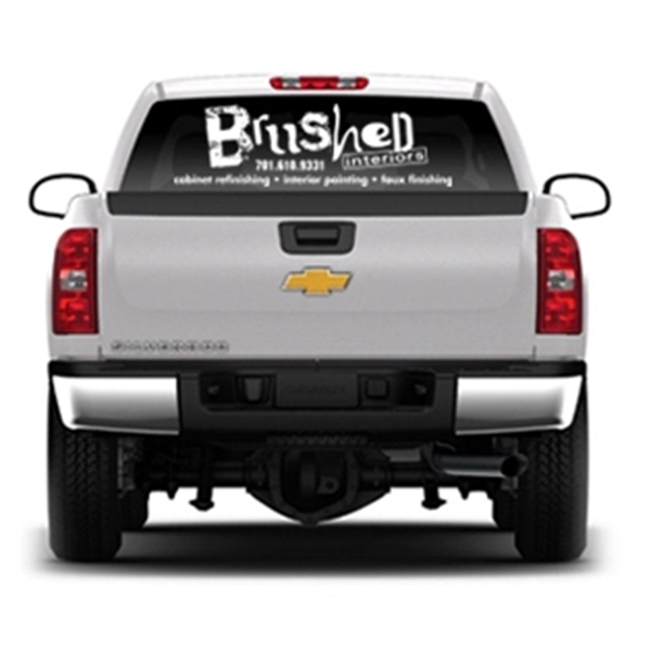 Vehicle Back Window Decal