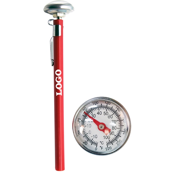 1 Inch Stainless Steel Dial Thermometer