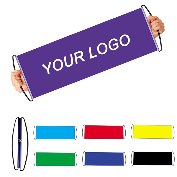 Custom Retractable Handheld Banner