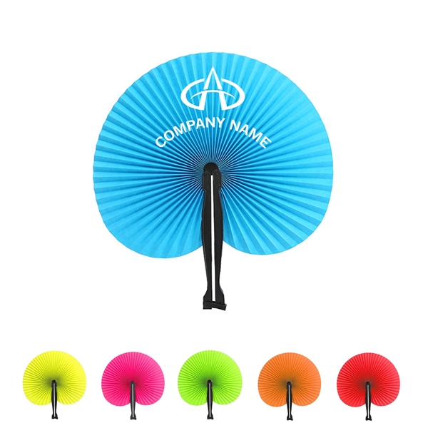 Handheld Paper Folding Fan