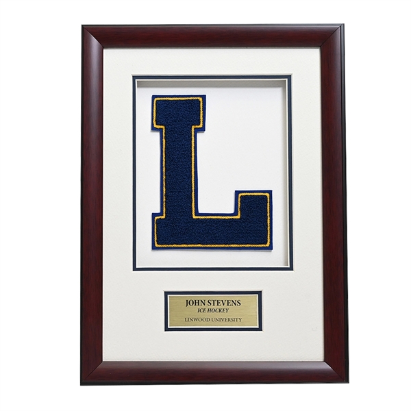 Custom Framed Varsity Letter