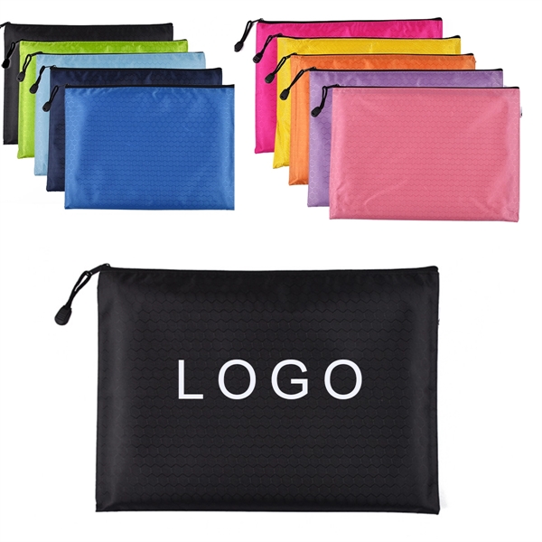 Zippered Document Pouch/File Pocket