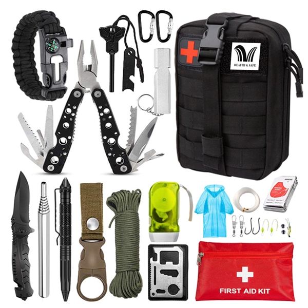 Outdoor Camping Survival Multi-Tool Kit