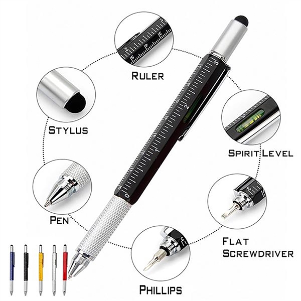 6 In 1 Multifuction Tool Pen