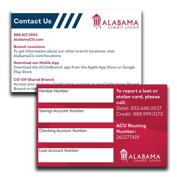 Member Information Card