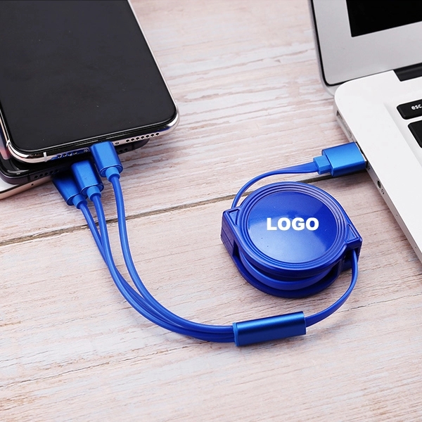 3 in 1 Retractable Charging Cable