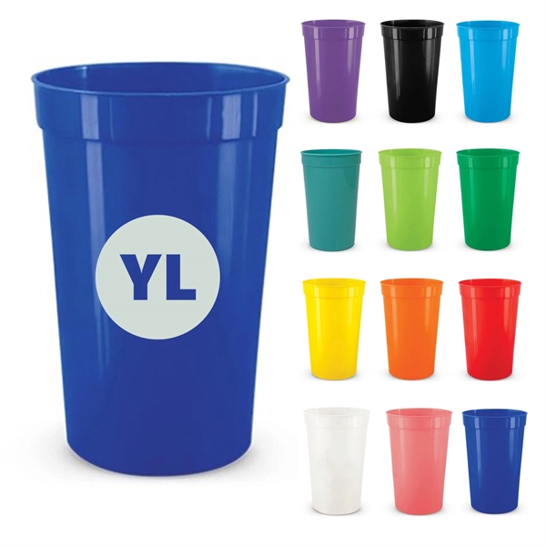 16oz Plastic Stadium Cup