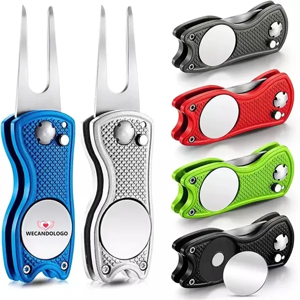 Foldable Golf Divot Repair Tool