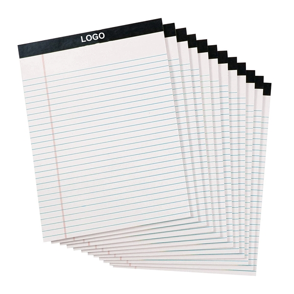 Wide Ruled 8.3 x 11.2-Inch Lined Writing Note Pads