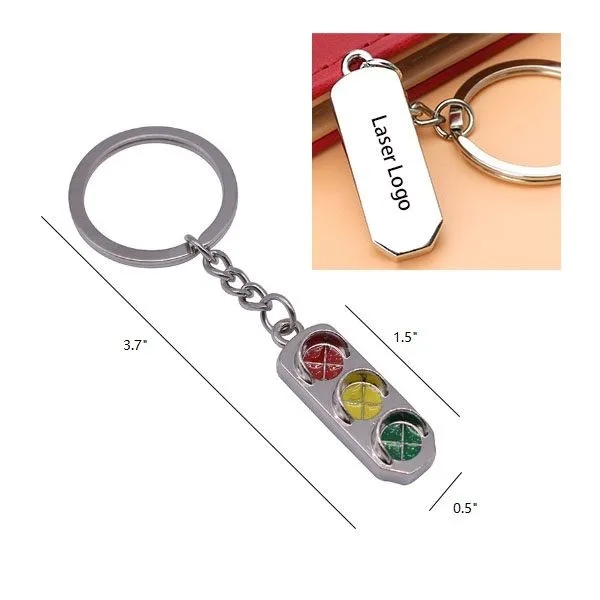 Traffic Light Keychain