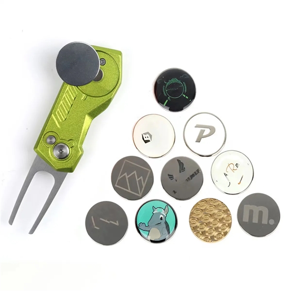 Golf divot repair tool