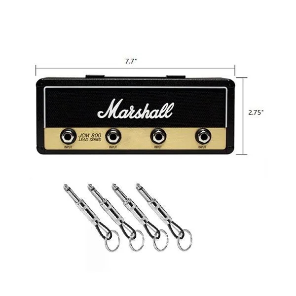 Guitar Amp Keychain Gift Key Base Storage