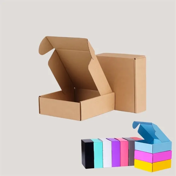 6" X 8" X 2" Custom Corrugated Paper Packing Box