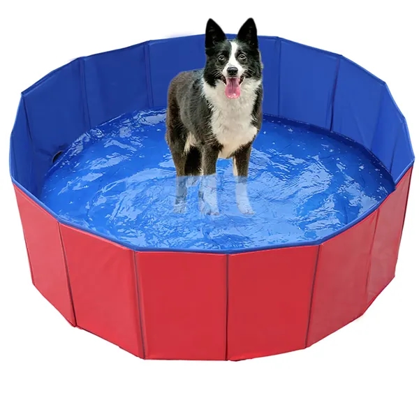 Foldable Pet Bath and Swimming Pool for Dogs