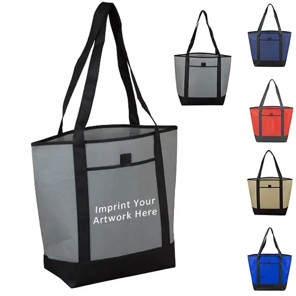 City Life Travel Boat Tote Bags