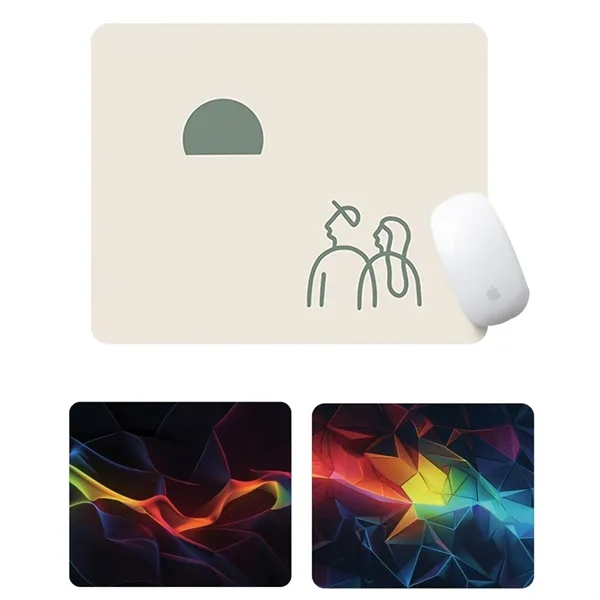 8.66" x 7.08" Full Color Mouse Pad MOQ 100PCS