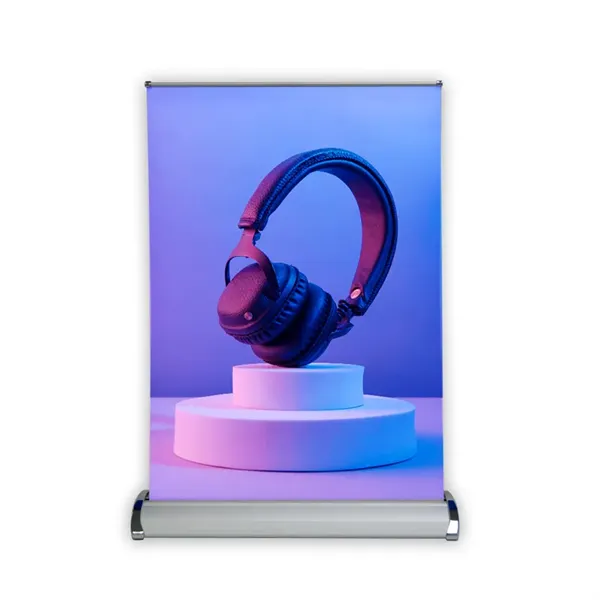 Mini Tabletop Retractable Banner Stands