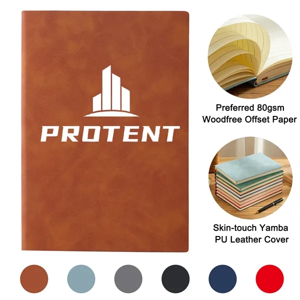 Leather Ruled Notebook