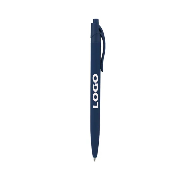 Smooth Plastic Click Ballpoint Pen With Comfortable Grip