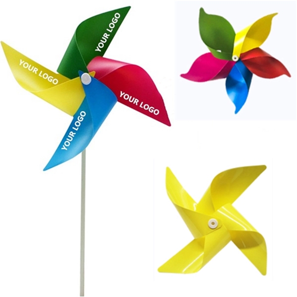 Toy Pinwheel With Plastic Stick