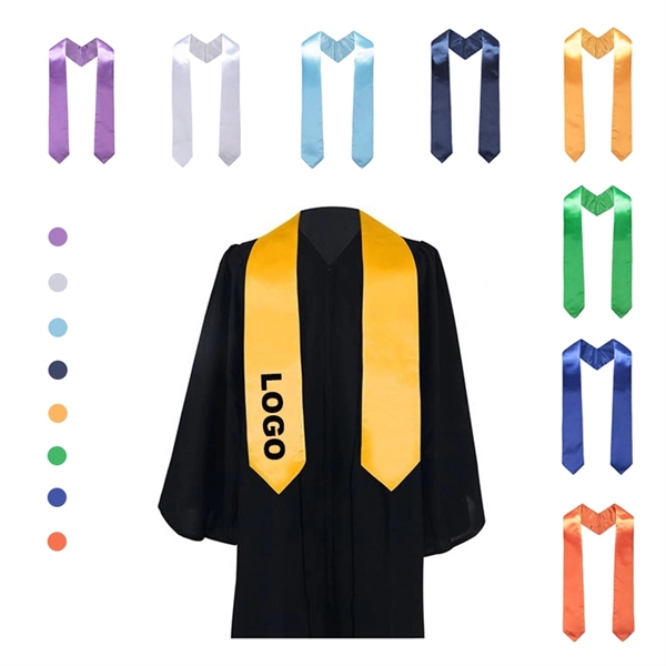 60 " x 5" Graduation Honor Stole Sash