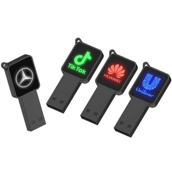 Glow Logo USB Flash Drive