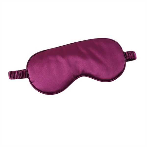 Mulberry Silk Sleep Eye Mask Blindfold With Elastic Strap