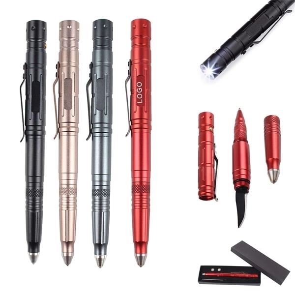 Tactical Flashlight Survival Pen